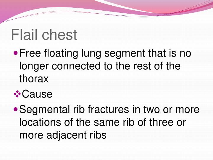 PPT - CARE OF PATIENT WITH CHEST INJURIES PowerPoint Presentation - ID ...