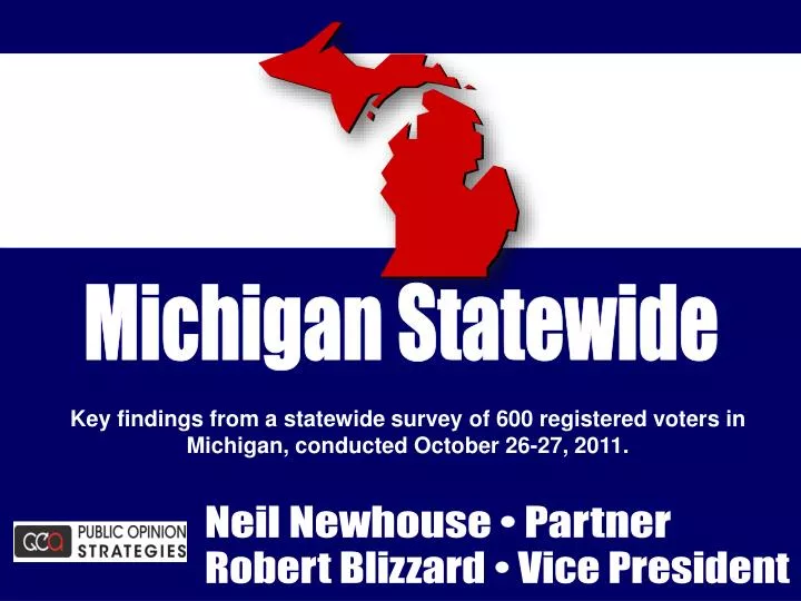 PPT - Michigan Statewide PowerPoint Presentation, free download - ID ...