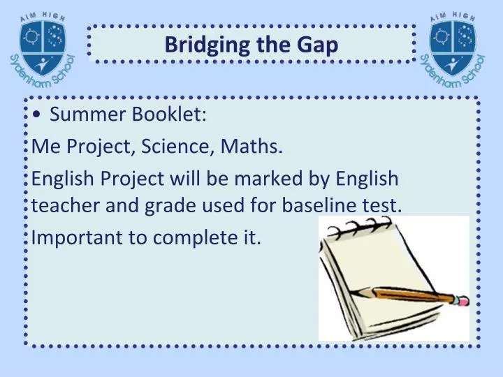 PPT - Bridging the Gap PowerPoint Presentation, free download - ID:6873875