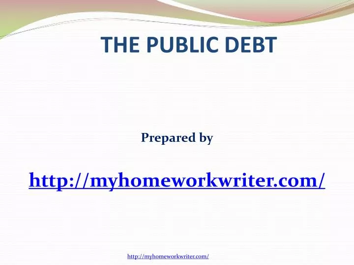 PPT - Public Debt PowerPoint Presentation, free download - ID:6874463