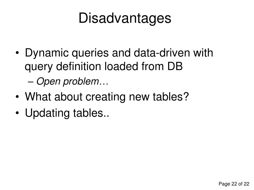 Ppt Safe Query Objects Statically Typed Objects As Remotely Executable Queries Powerpoint 2473