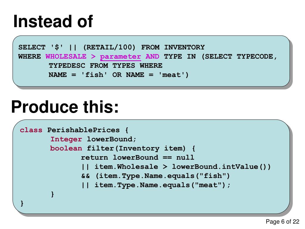 Ppt Safe Query Objects Statically Typed Objects As Remotely Executable Queries Powerpoint 5435