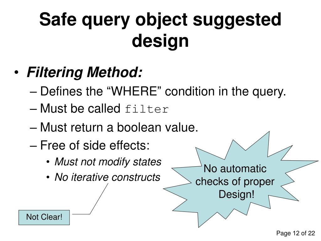 Ppt Safe Query Objects Statically Typed Objects As Remotely Executable Queries Powerpoint 3510