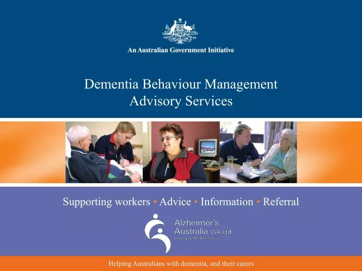 PPT - Dementia Behaviour Management Advisory Services PowerPoint ...