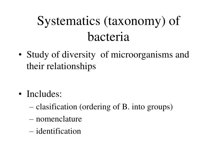PPT - Characterization and identification of bacteria PowerPoint ...