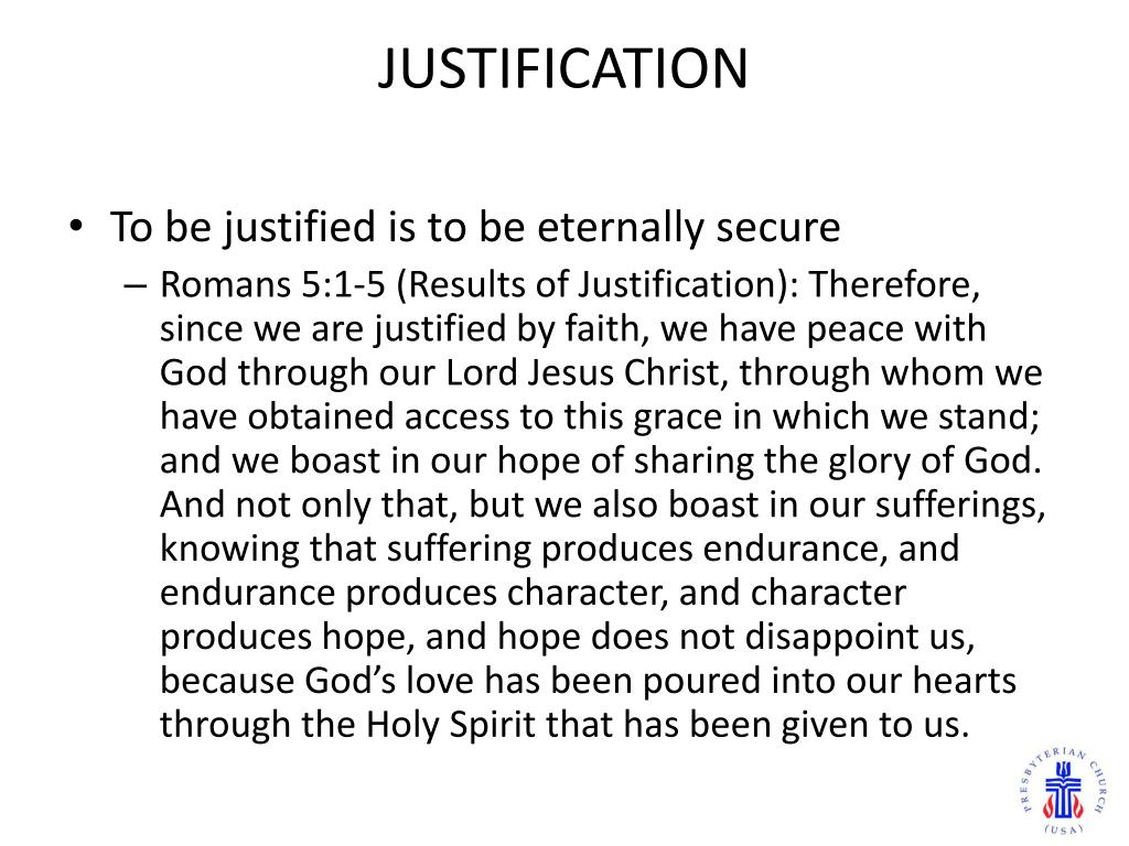 PPT - JUSTIFICATION SALVATION IS BY GRACE THROUGH FAITH PowerPoint ...