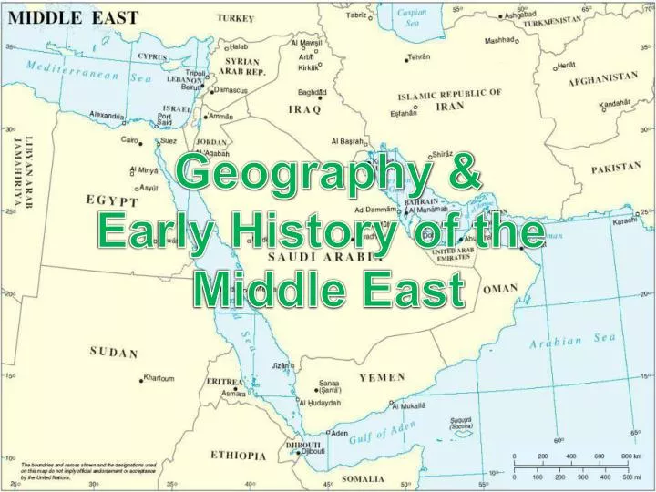 PPT - Geography & Early History of the Middle East PowerPoint ...