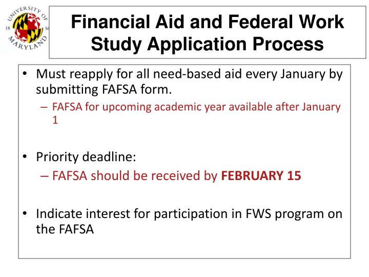 PPT - Federal Work-Study Student Orientation PowerPoint Presentation ...
