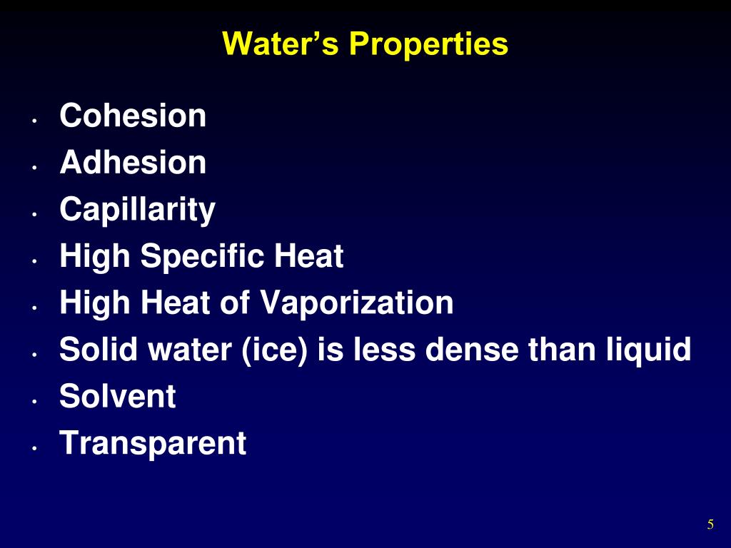PPT - Water Chemistry & Properties of Water PowerPoint Presentation ...