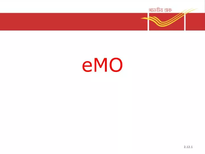 PPT - eMO PowerPoint Presentation, free download - ID:6878104