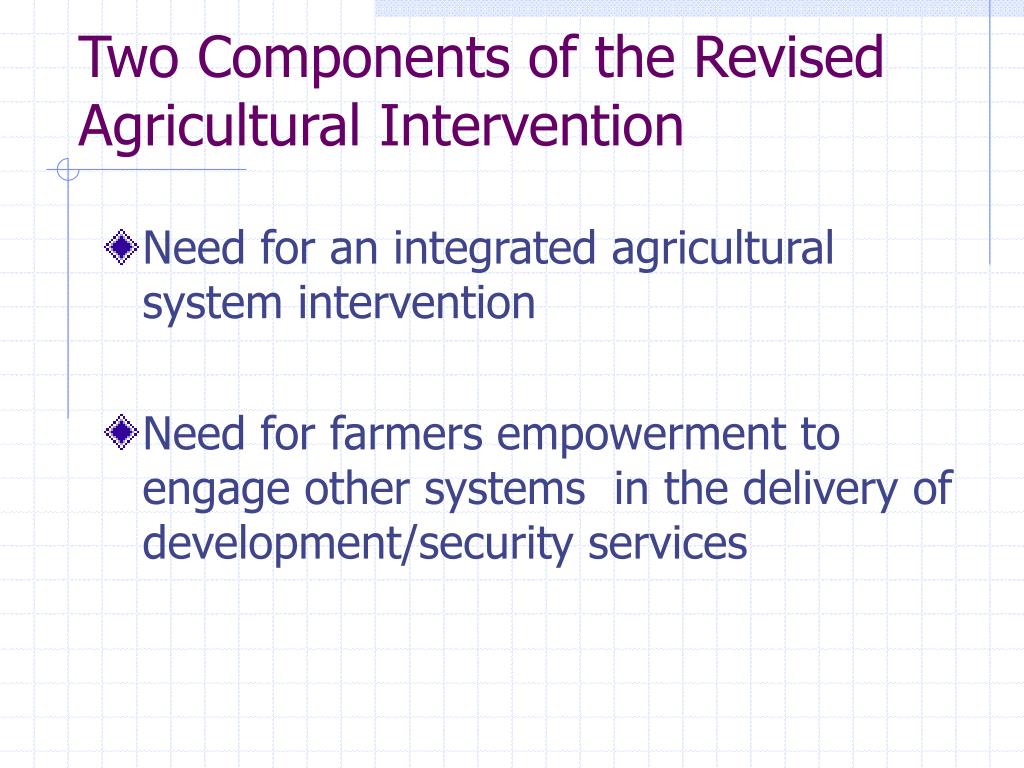PPT - Investing in Agriculture for Poverty Reduction PowerPoint ...
