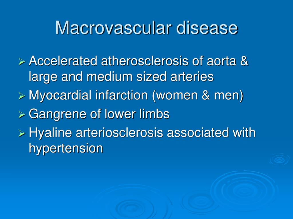 PPT - Diabetes mellitus complications & morphology PowerPoint ...