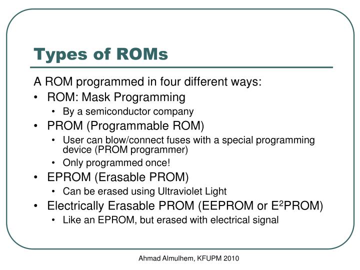 PPT - COE 202: Digital Logic Design Memory and Programmable Logic ...
