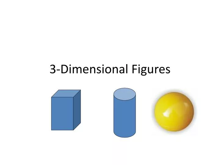 PPT - 3-Dimensional Figures PowerPoint Presentation, free download - ID ...