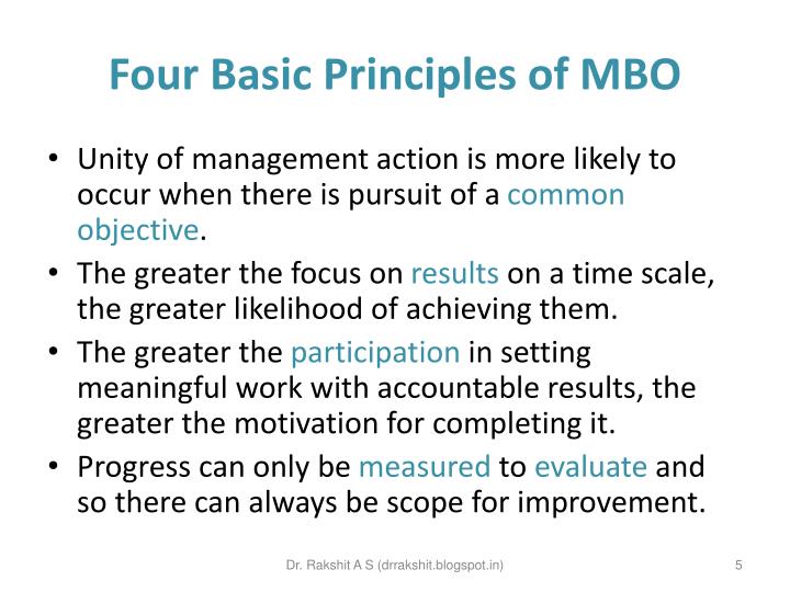 PPT - Management by Objectives (MBO) PowerPoint Presentation - ID:6882496
