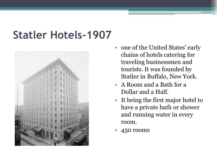 PPT - 旅館傳奇人物 Ellsworth Milton Statler PowerPoint Presentation - ID:6882849
