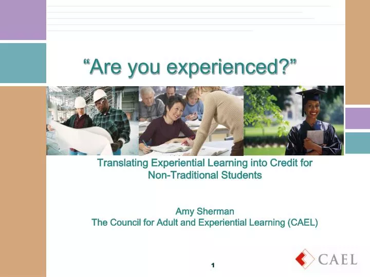 PPT - “Are you experienced?” PowerPoint Presentation, free download ...