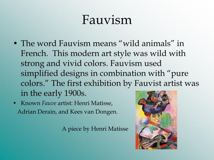 PPT - Art Movements and Styles PowerPoint Presentation - ID:6883790