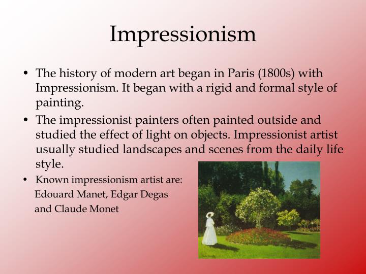 PPT - Art Movements and Styles PowerPoint Presentation - ID:6883790