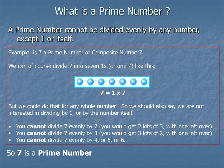 PPT - Prime Numbers and Composite Numbers PowerPoint Presentation - ID ...