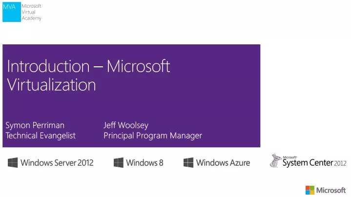 PPT - Introduction – Microsoft Virtualization PowerPoint Presentation - ID:6884358