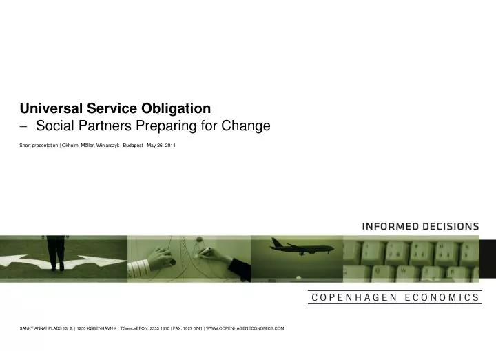 PPT - Universal Service Obligation PowerPoint Presentation, free ...