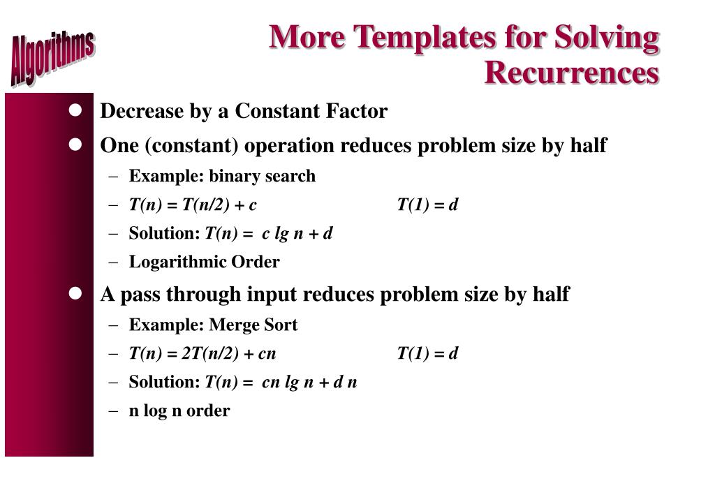 Ppt Theory Of Algorithms Fundamentals Of The Analysis Of Algorithm Efficiency Powerpoint