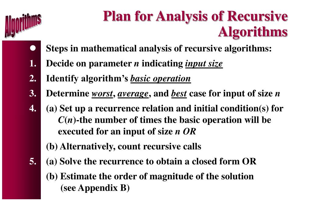 Ppt Theory Of Algorithms Fundamentals Of The Analysis Of Algorithm Efficiency Powerpoint