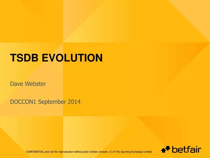 PPT - TSDB EVOLUTION PowerPoint Presentation, free download - ID:6886814