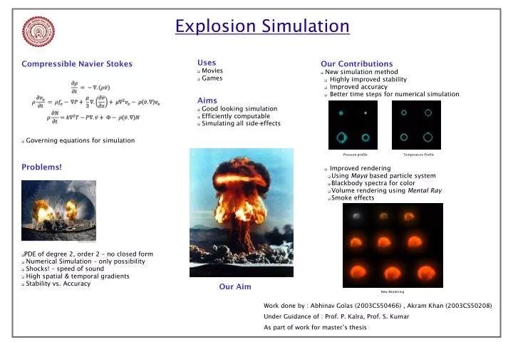 PPT - Explosion Simulation PowerPoint Presentation, free download - ID ...