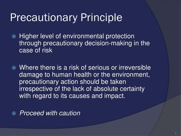 PPT - Precautionary Approach in A deep sea mining context PowerPoint ...