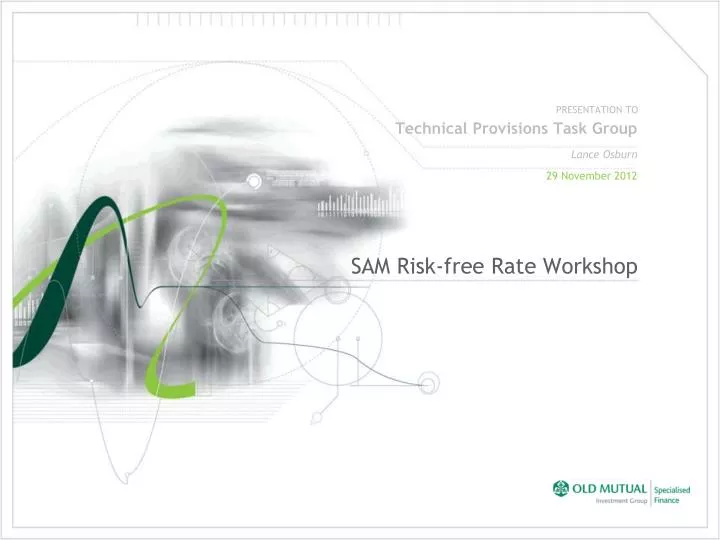 PPT - Technical Provisions Task Group PowerPoint Presentation, free ...