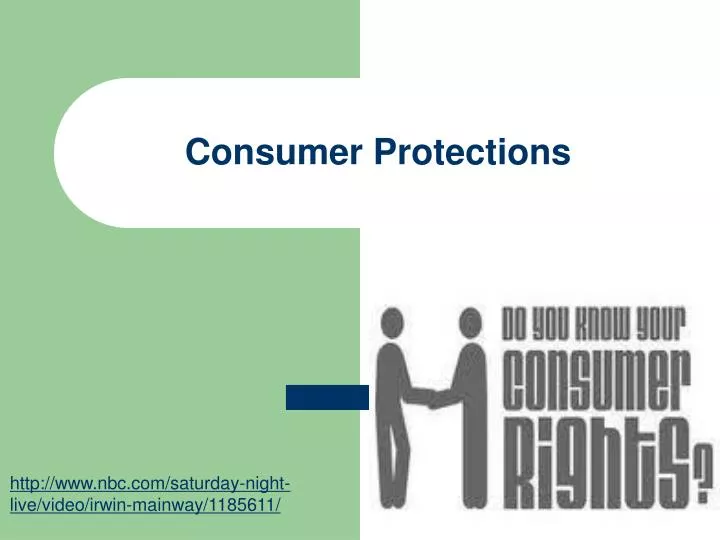 PPT - Consumer Protections PowerPoint Presentation, free download - ID ...