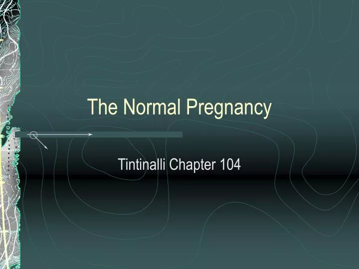 PPT - The Normal Pregnancy PowerPoint Presentation, free download - ID ...