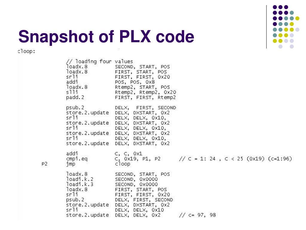 Ppt Acceleration Of Motion Estimation By Edge Detection Algorithm Using Plx Sub Word Parallel