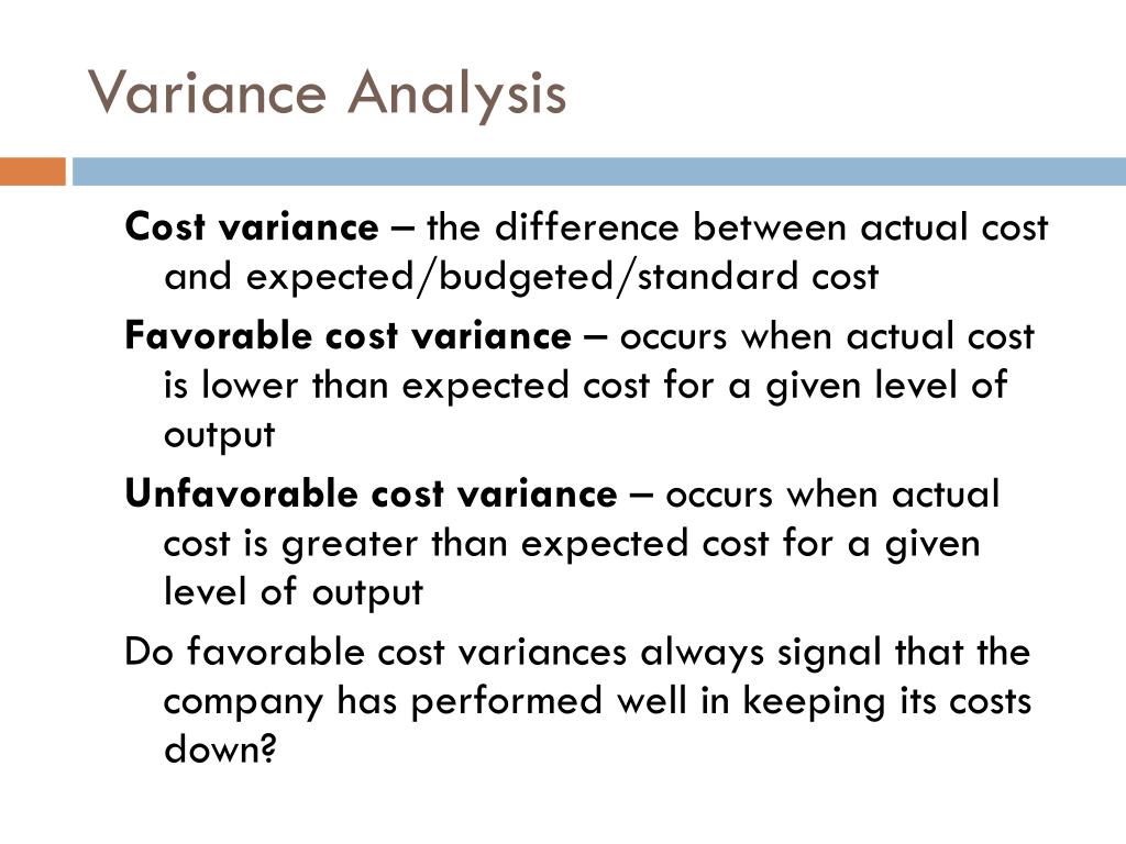 PPT Standard Costing And Variance Analysis PowerPoint Presentation PPT Standard Costing And Variance Analysis PowerPoint Presentation