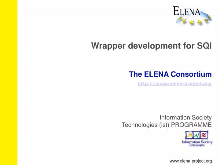 PPT - elena-project PowerPoint Presentation, free download - ID:6891539