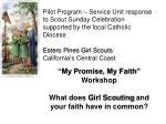 PPT - Girl Scouts and Faith My Promise, My Faith Pin PowerPoint ...