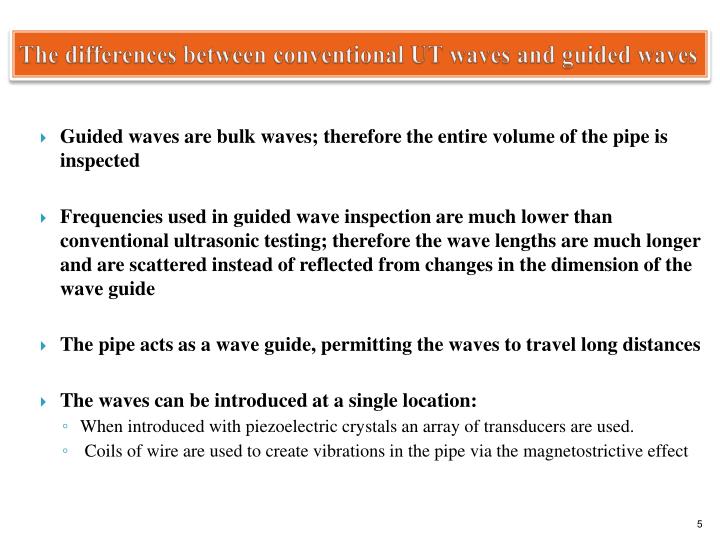 PPT - Guided Wave Testing PowerPoint Presentation - ID:6892980