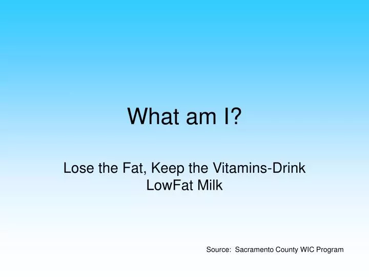 PPT - What am I? PowerPoint Presentation, free download - ID:6893919