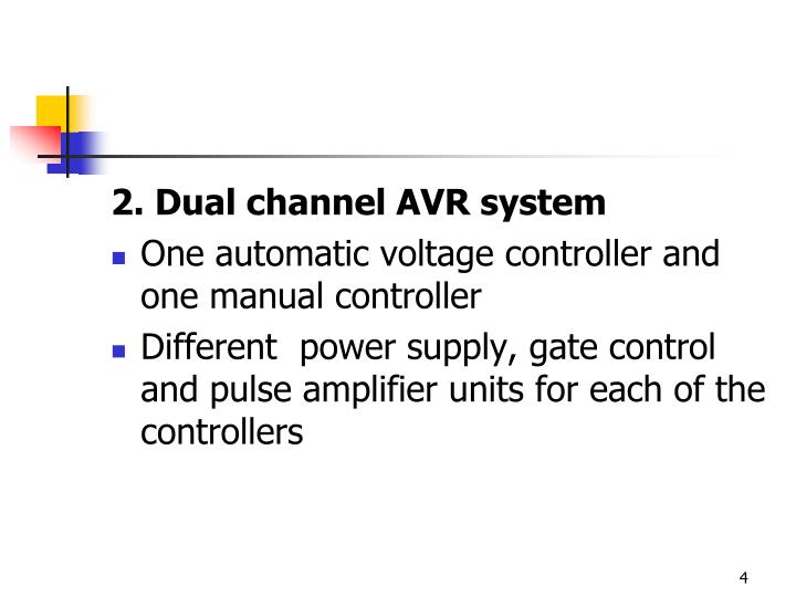 PPT - AUTOMATIC VOLTAGE REGULATOR(AVR) PowerPoint Presentation - ID:6894210