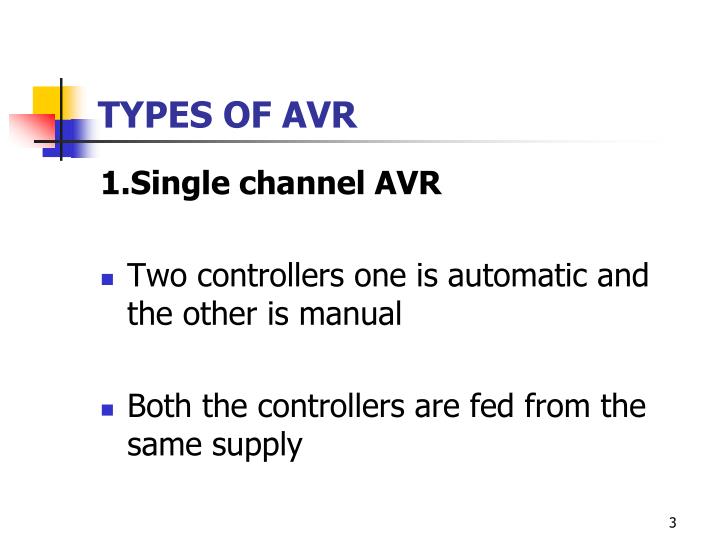PPT - AUTOMATIC VOLTAGE REGULATOR(AVR) PowerPoint Presentation - ID:6894210