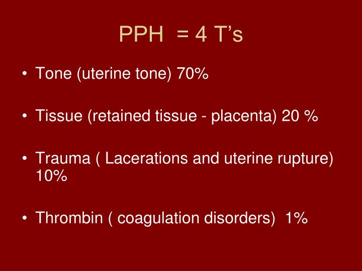 PPT - Postpartum complications PowerPoint Presentation - ID:6894855