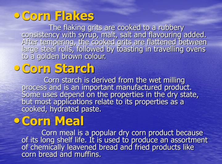 PPT - CORN PowerPoint Presentation - ID:6895204