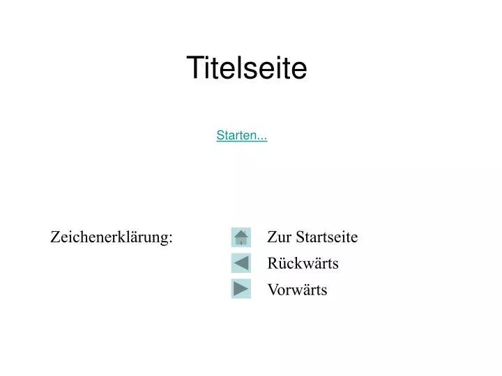 PPT - Titelseite PowerPoint Presentation, free download - ID:6895250