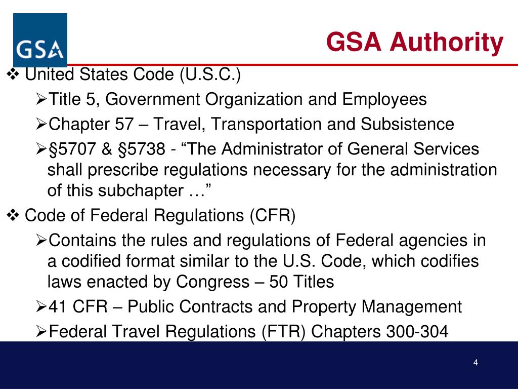 PPT - Fly America Act Briefing: GSA Authority History and Exceptions ...