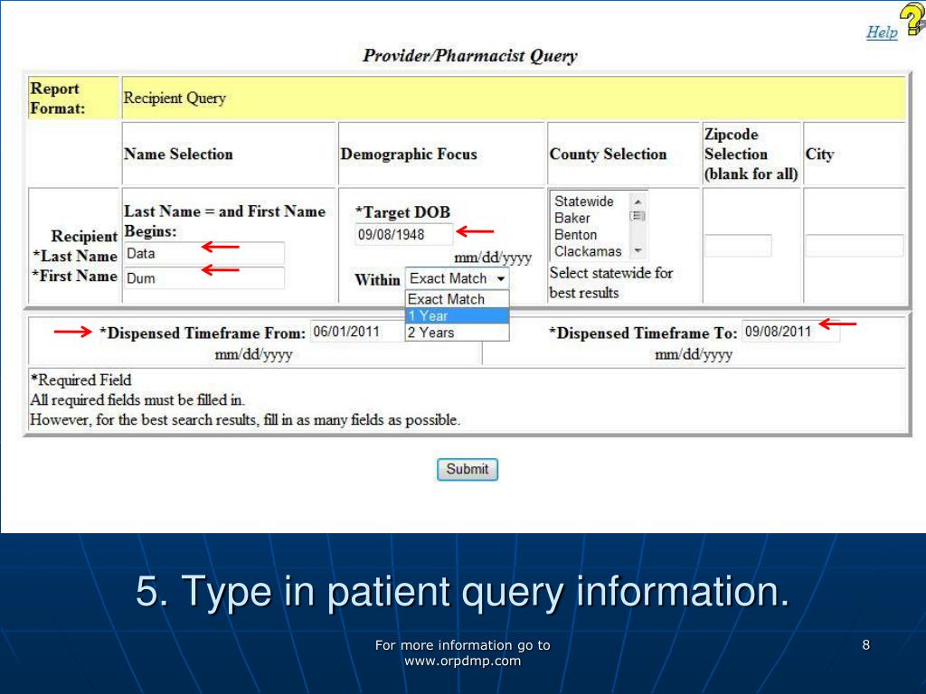 PPT - Oregon Prescription Drug Monitoring Program PowerPoint ...