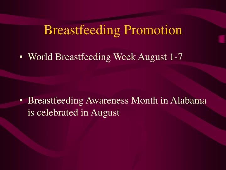 PPT - Breastfeeding PowerPoint Presentation - ID:6896577