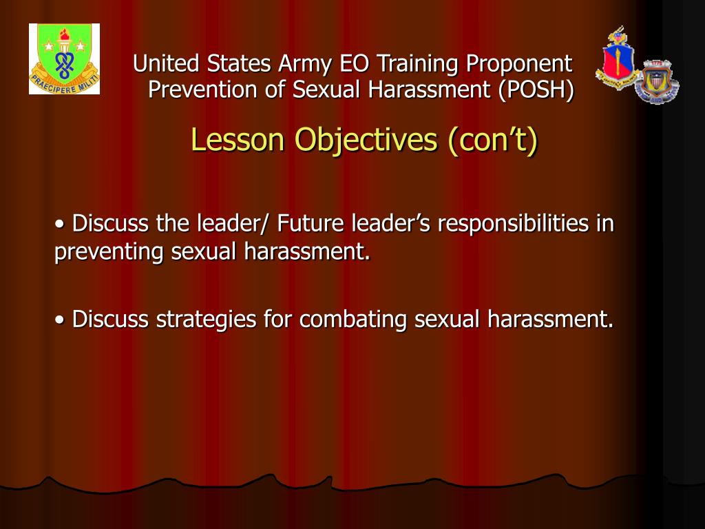 PPT - United States Army EO Training Proponent PowerPoint Presentation ...