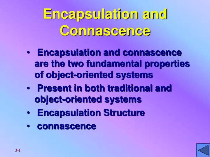 PPT - Encapsulation and Connascence PowerPoint Presentation, free ...